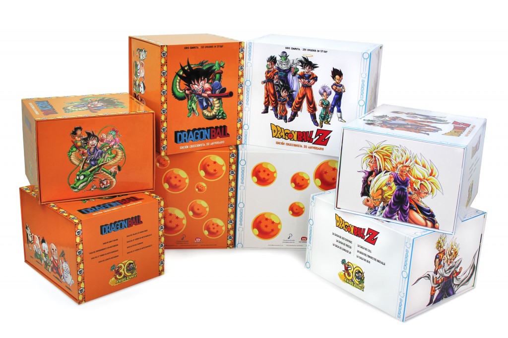 Packaging Dragon ball edición especial 30 años